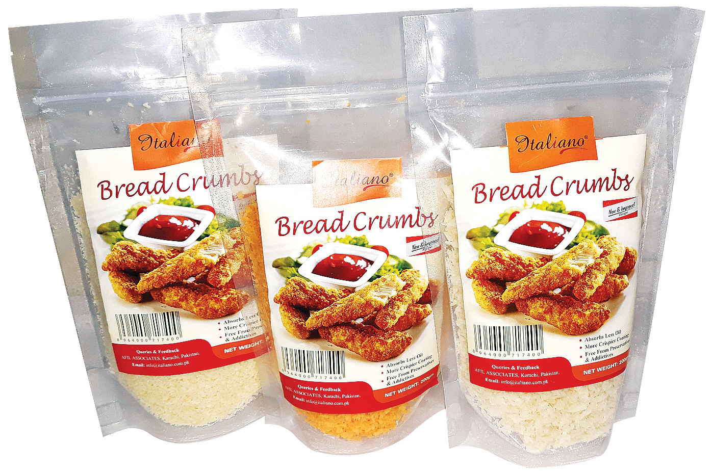 Italiano Bread Crumbs Pouch 200gm Asstd – Italiano Cuisine