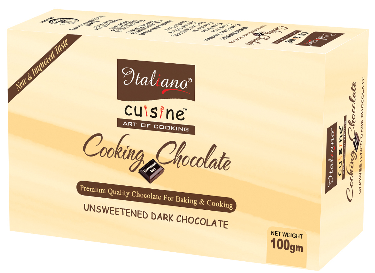 Italiano Cooking Chocolate Unswetened 100gm – Italiano Cuisine